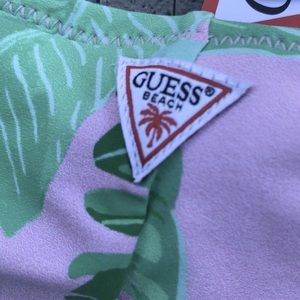 Guess | Swim | Guess Beach Xl Plm Beach High Cut Swim Bottom Reversible ...